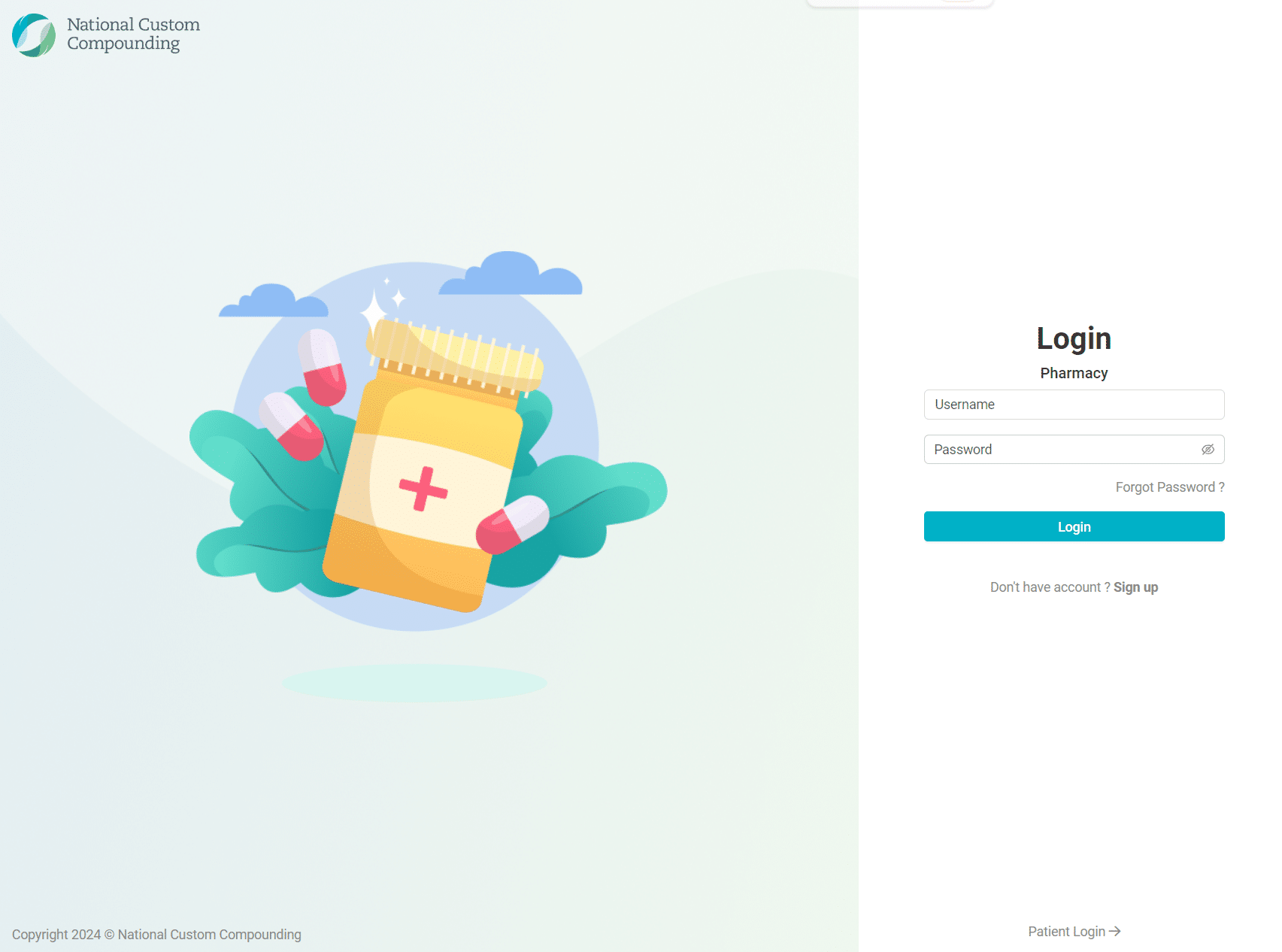 National Custom Compounding Partner Portal Login - National Custom Compounding