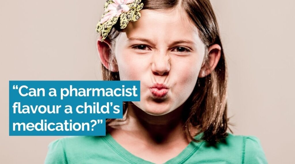 Can a pharmacist flavour a child's medication? - National Custom Compounding